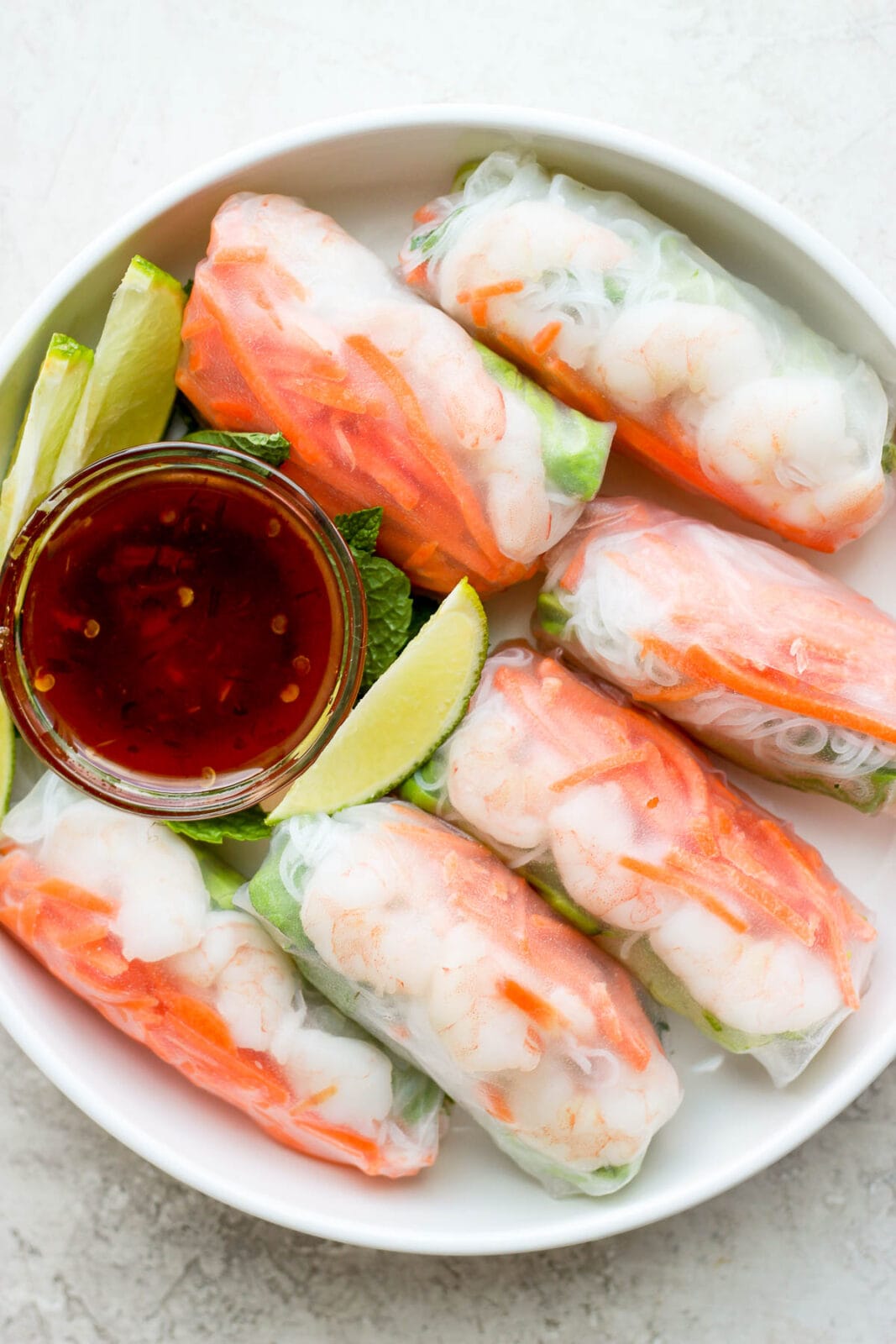 Shrimp Spring Rolls - The Wooden Skillet