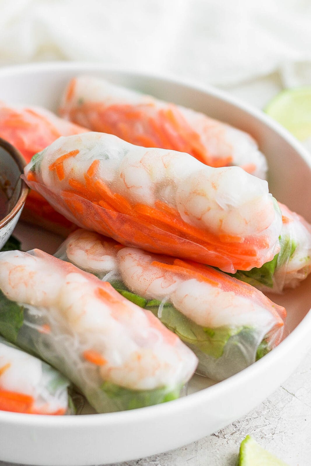 Shrimp Spring Rolls - The Wooden Skillet