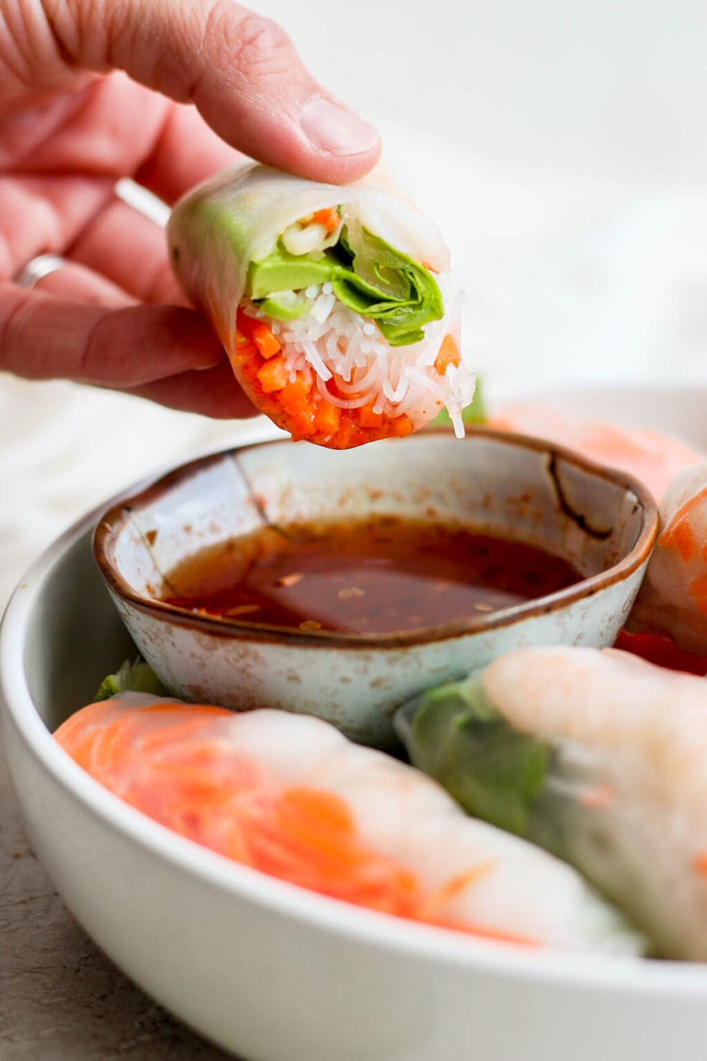 Shrimp Spring Rolls - The Wooden Skillet