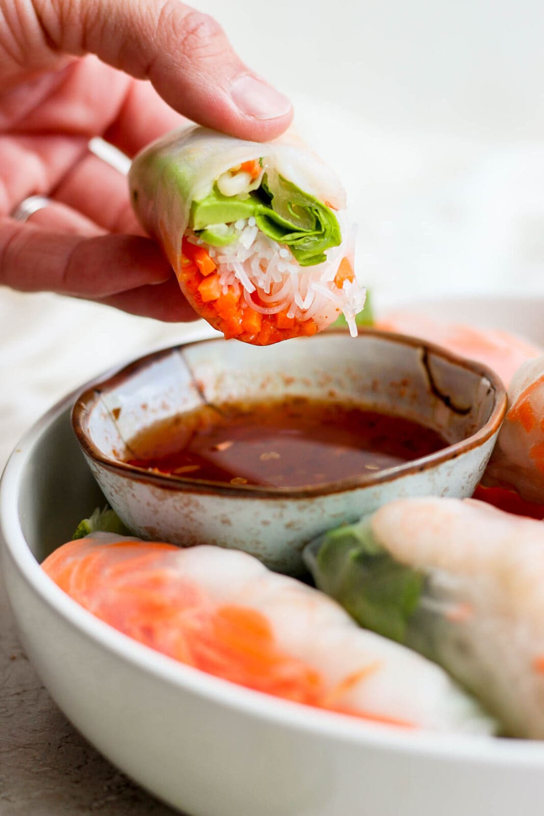 Shrimp Spring Rolls - The Wooden Skillet