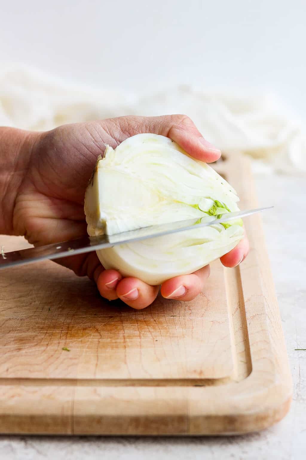 How to Cut Fennel - The Wooden Skillet