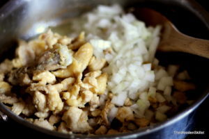 How to Render Chicken Fat [Schmaltz] - The Wooden Skillet