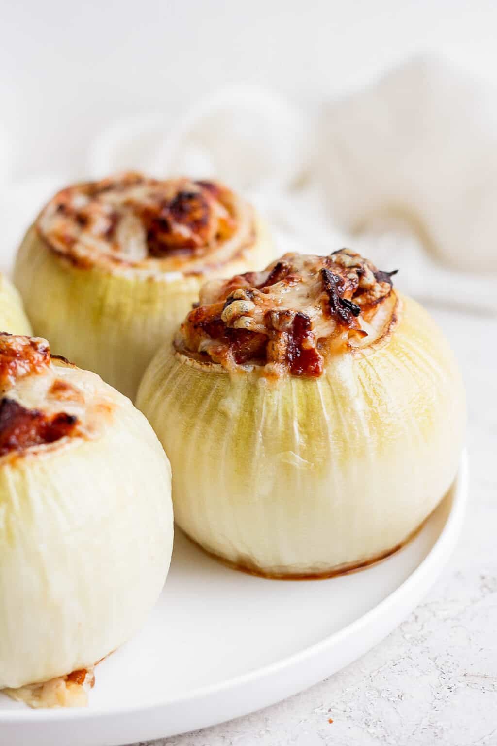 Stuffed Onions + Sage and Gruyére - The Wooden Skillet