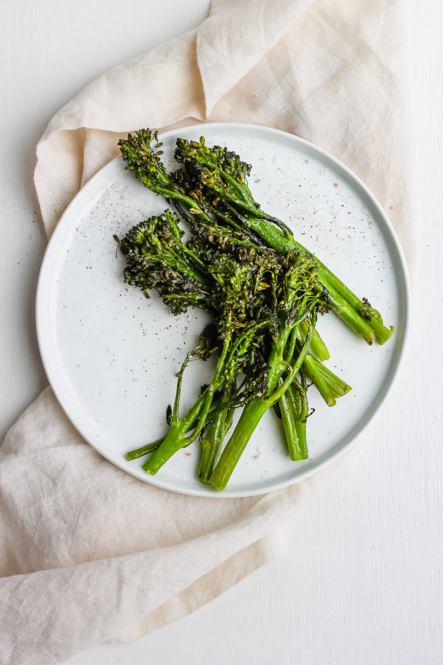 Simple Roasted Broccolini Recipe - The Wooden Skillet