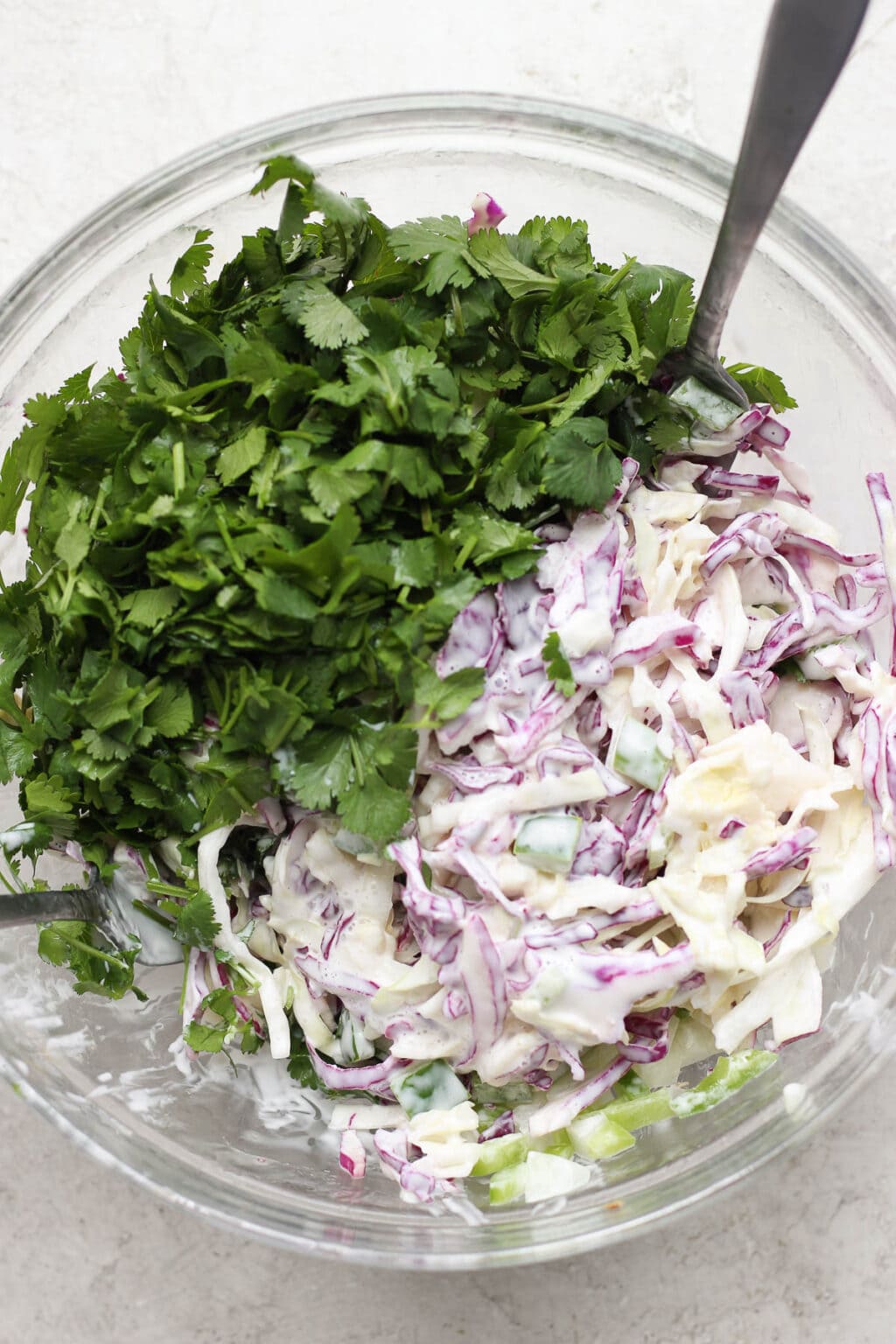 Purple Cabbage Coleslaw - The Wooden Skillet