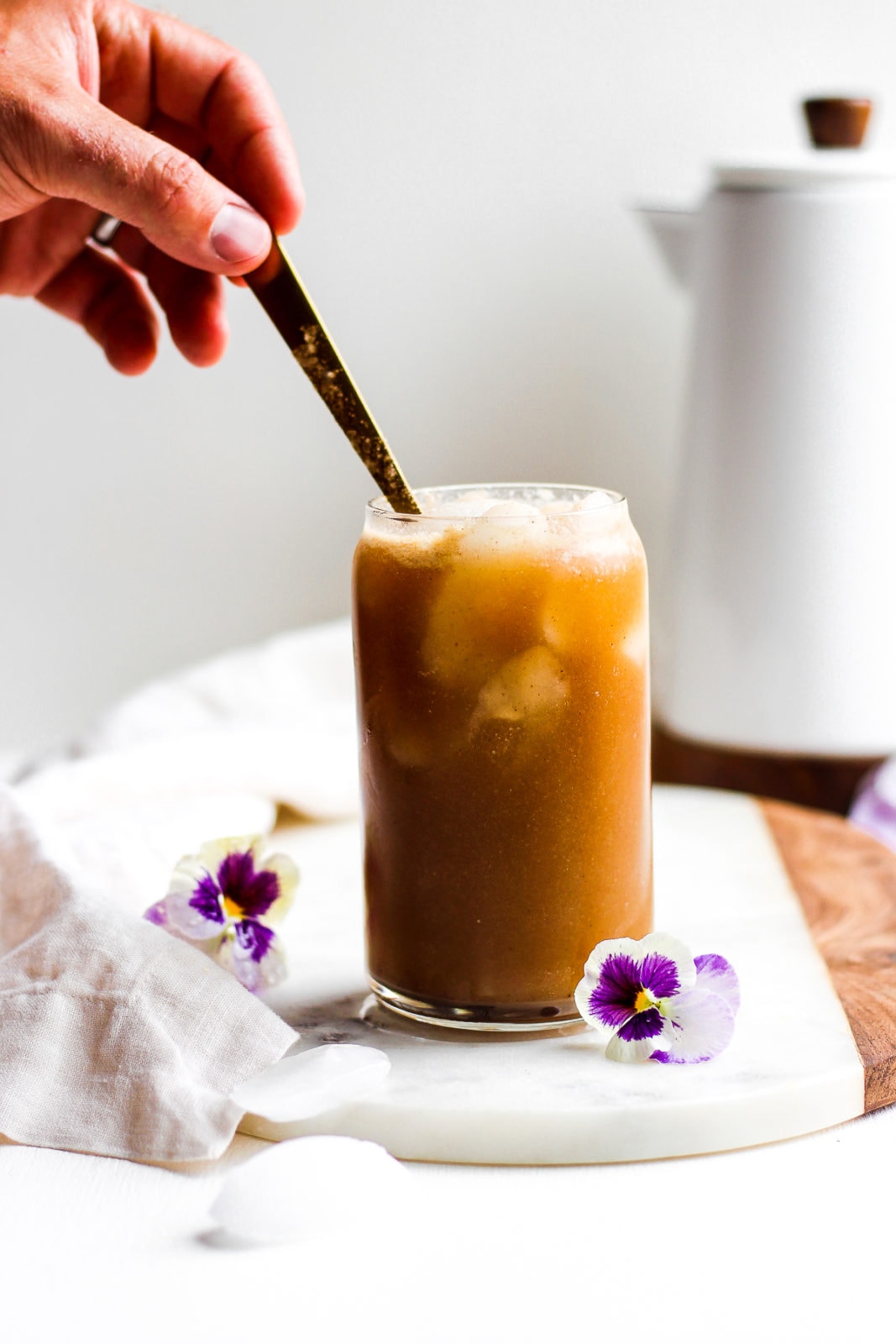 Iced Bulletproof Cold Brew Coffee - The Wooden Skillet