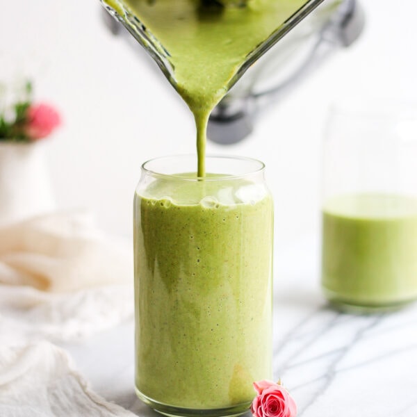 Creamy Avocado Collagen Smoothie - The Wooden Skillet