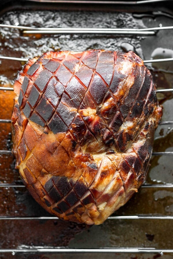 Simple Baked Ham (How To Bake A Ham) - The Wooden Skillet