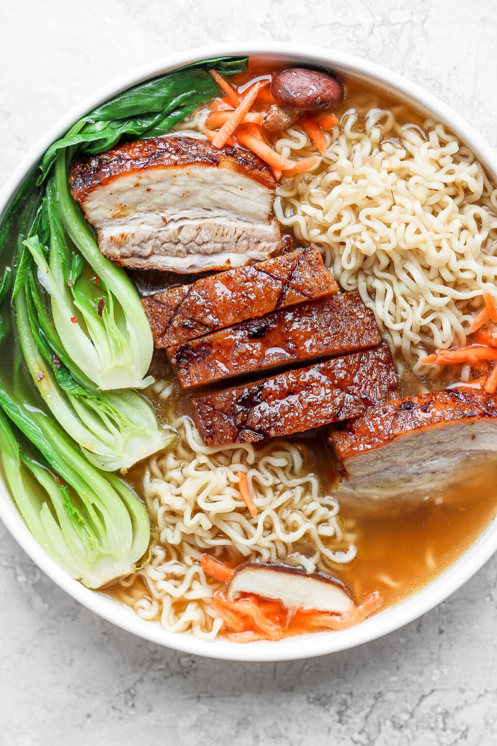 Crispy Pork Belly Ramen - The Wooden Skillet