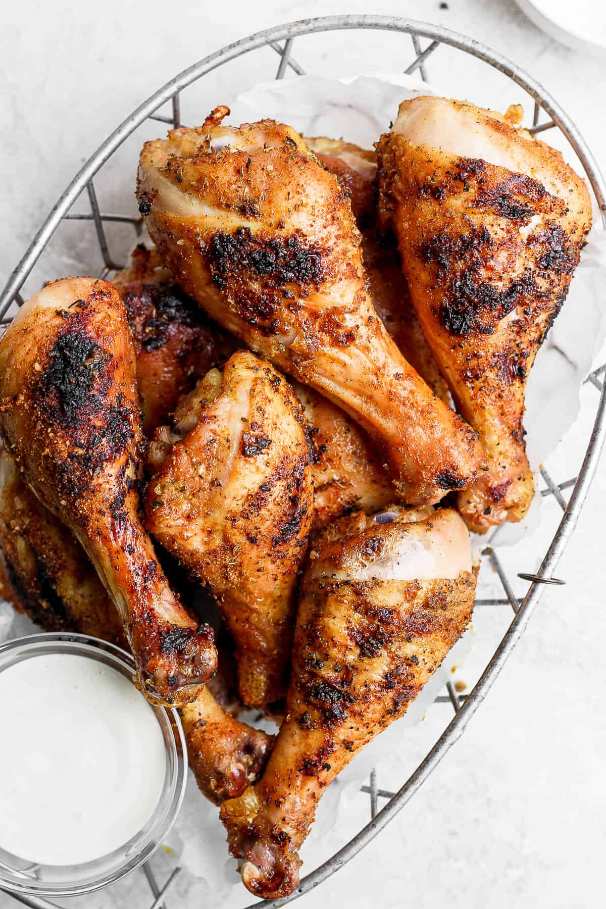 Grilled Chicken Legs (+ dry rub) - The Wooden Skillet