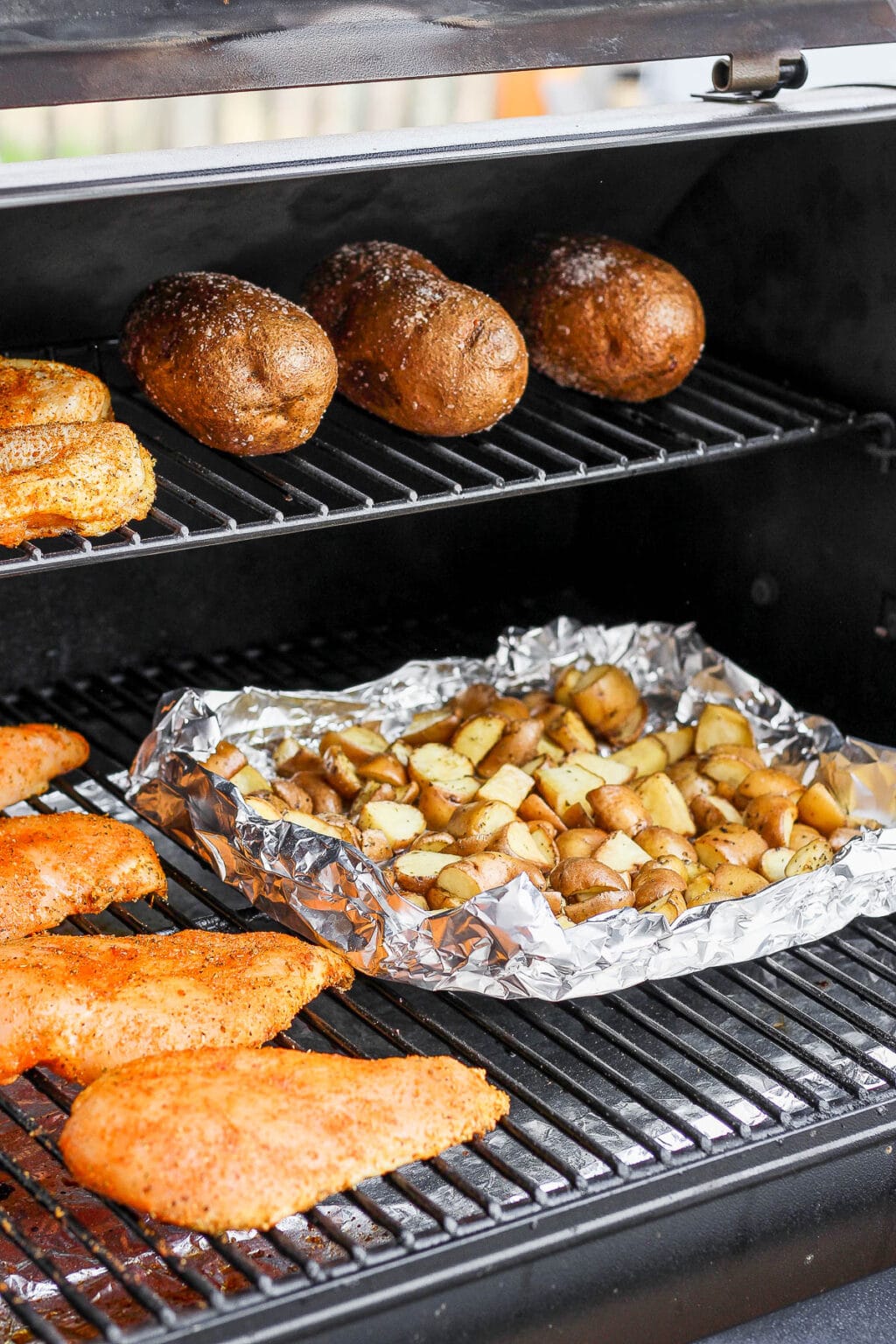 Smoked Potatoes - The Wooden Skillet