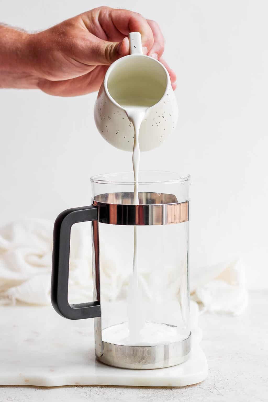 How to Make Cold Foam (5 ways) - The Wooden Skillet