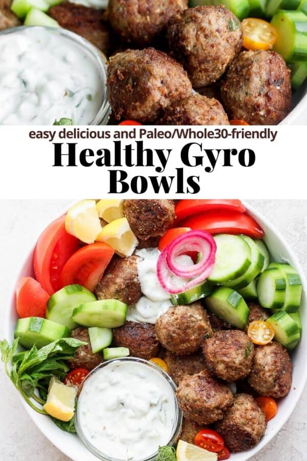 Gyro Bowls - The Wooden Skillet