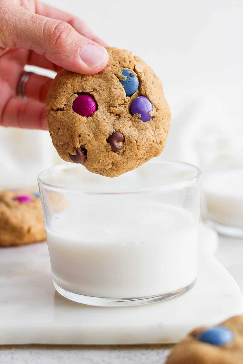 Healthy Monster Cookies - The Wooden Skillet