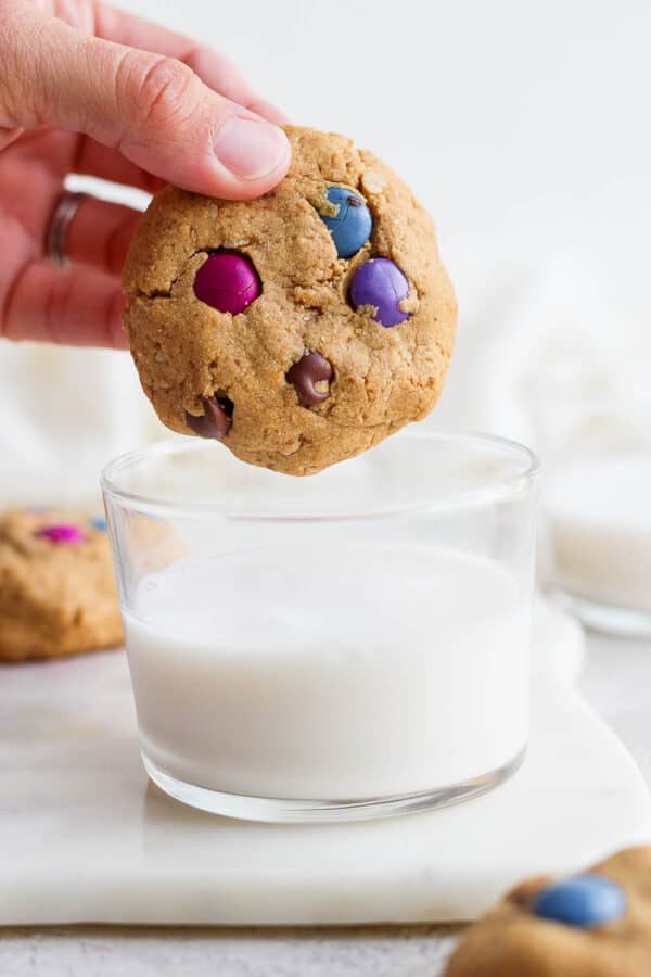 Healthy Monster Cookies - The Wooden Skillet