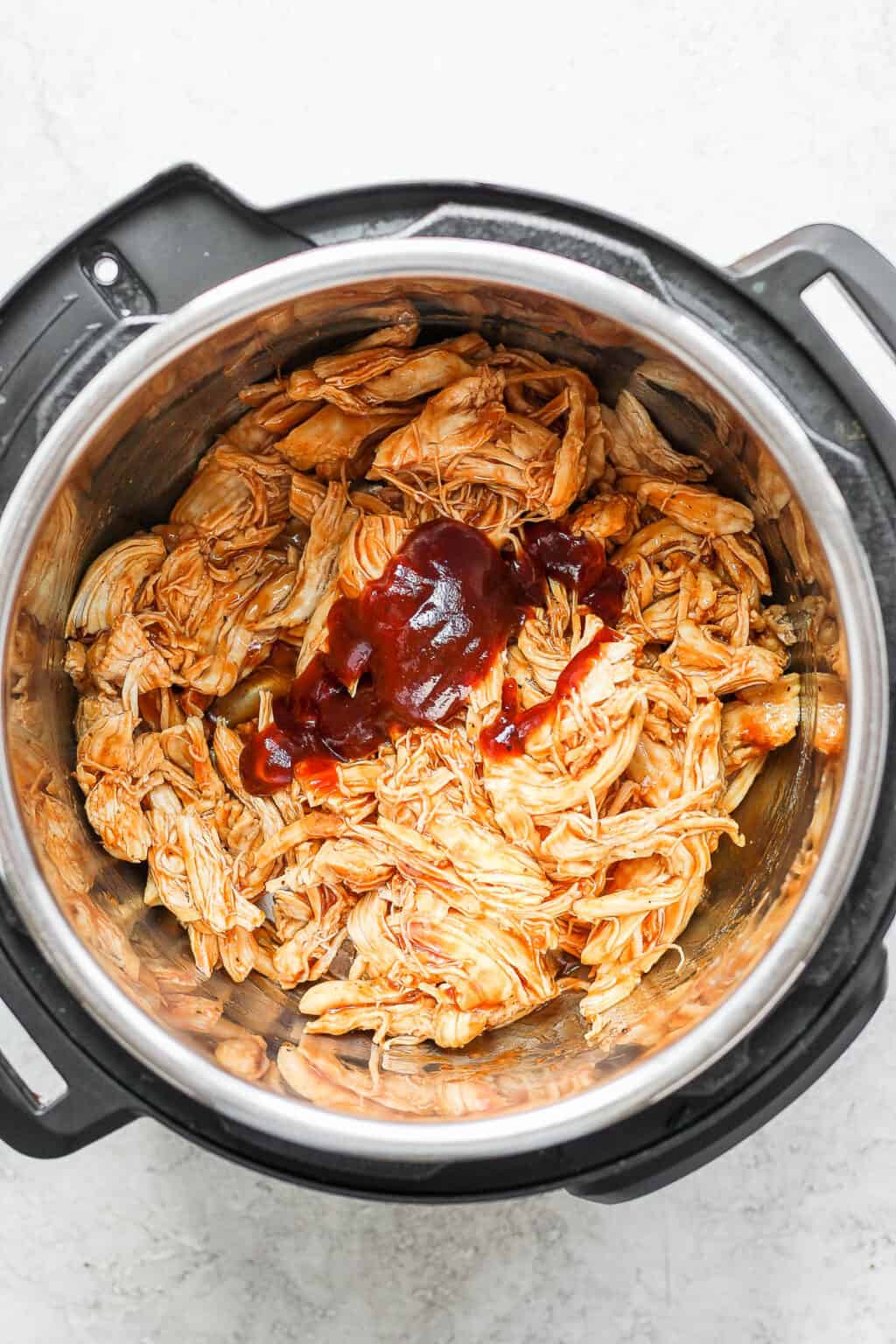 Instant Pot BBQ Chicken - The Wooden Skillet