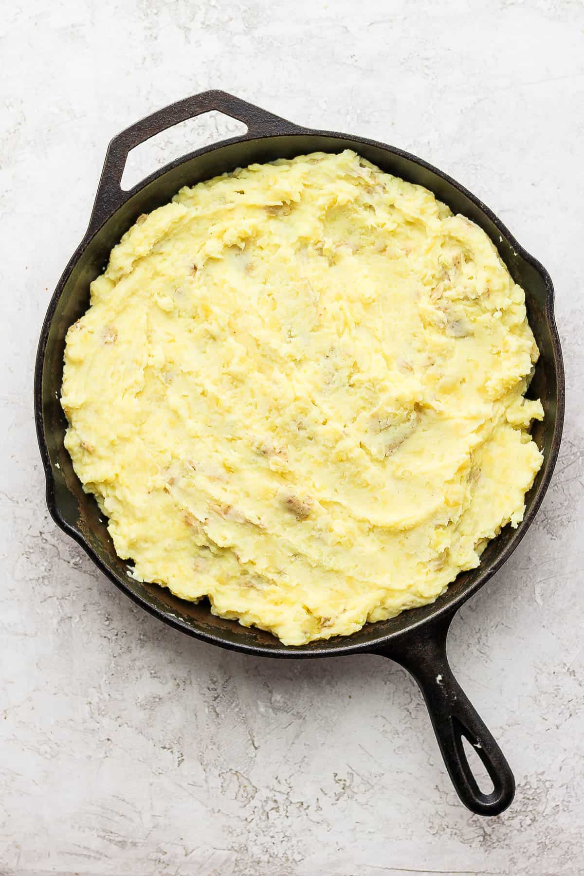 Smoked Mashed Potatoes - The Wooden Skillet