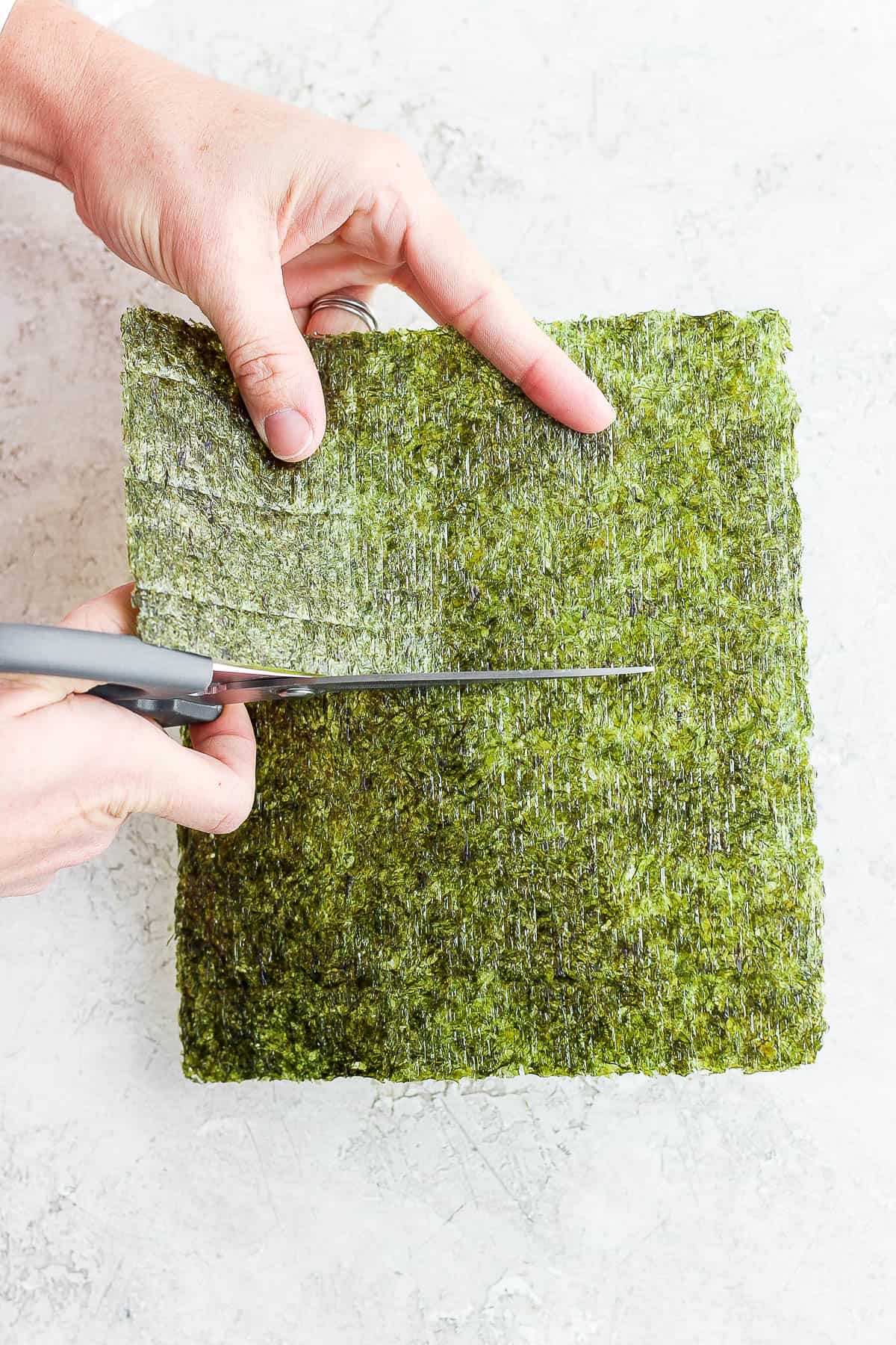 Sushi Hand Roll - The Wooden Skillet