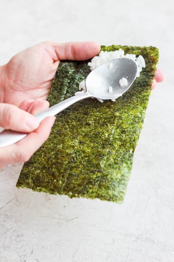 Sushi Hand Roll - The Wooden Skillet