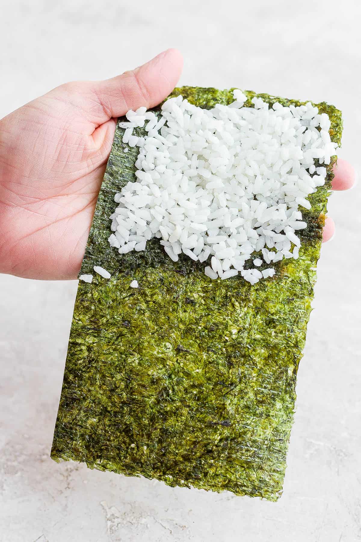 Sushi Hand Roll - The Wooden Skillet