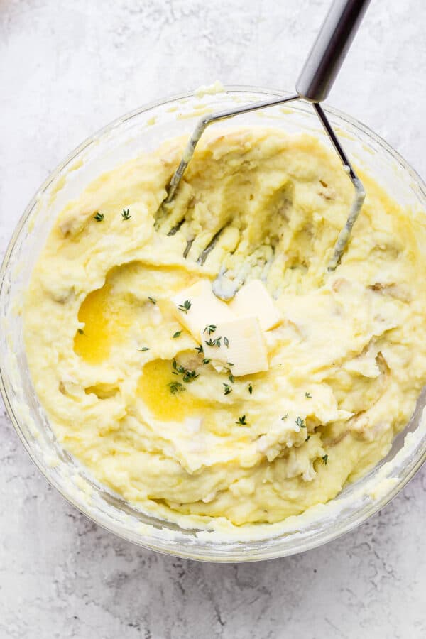 Ultimate Yukon Gold Mashed Potatoes - The Wooden Skillet