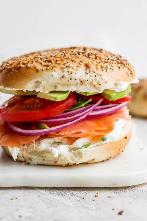 Ultimate Lox Bagel - The Wooden Skillet