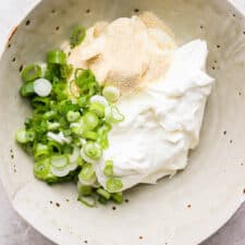 Scallion Cream Cheese - The Wooden Skillet