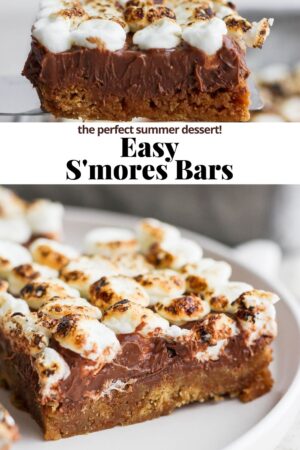 Easy S'Mores Bars - The Wooden Skillet