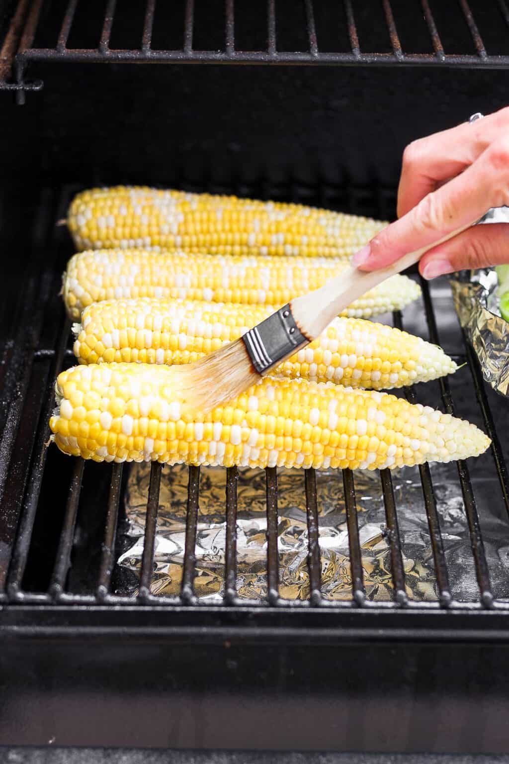 Smoked Corn on the Cob - The Wooden Skillet