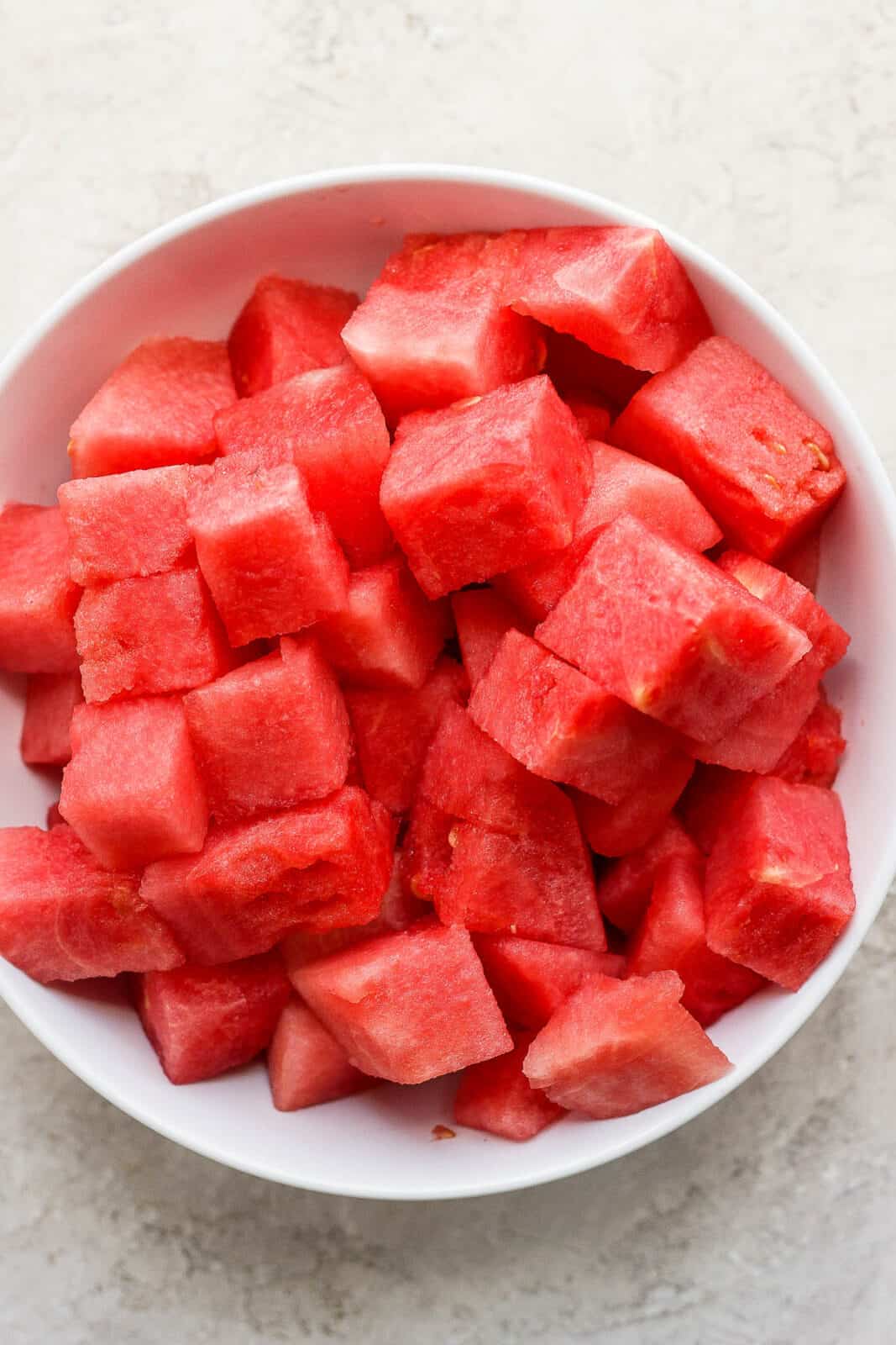 How to Cut a Watermelon (cubes, sticks + triangle slices) - The Wooden ...