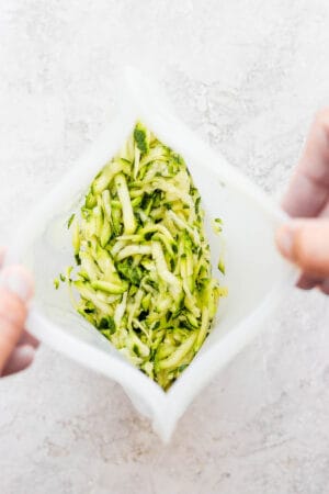 How to Grate Zucchini - The Wooden Skillet