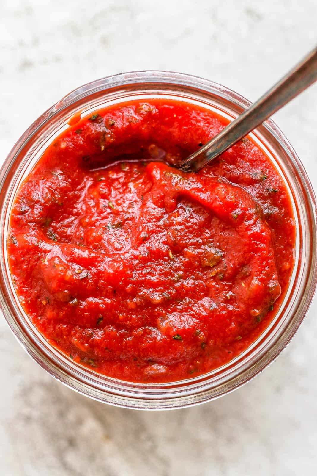 Easy Homemade Pizza Sauce Recipe - The Wooden Skillet
