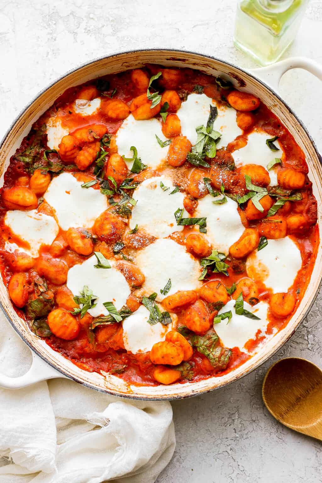 35-Minute Cheesy Baked Gnocchi - The Wooden Skillet