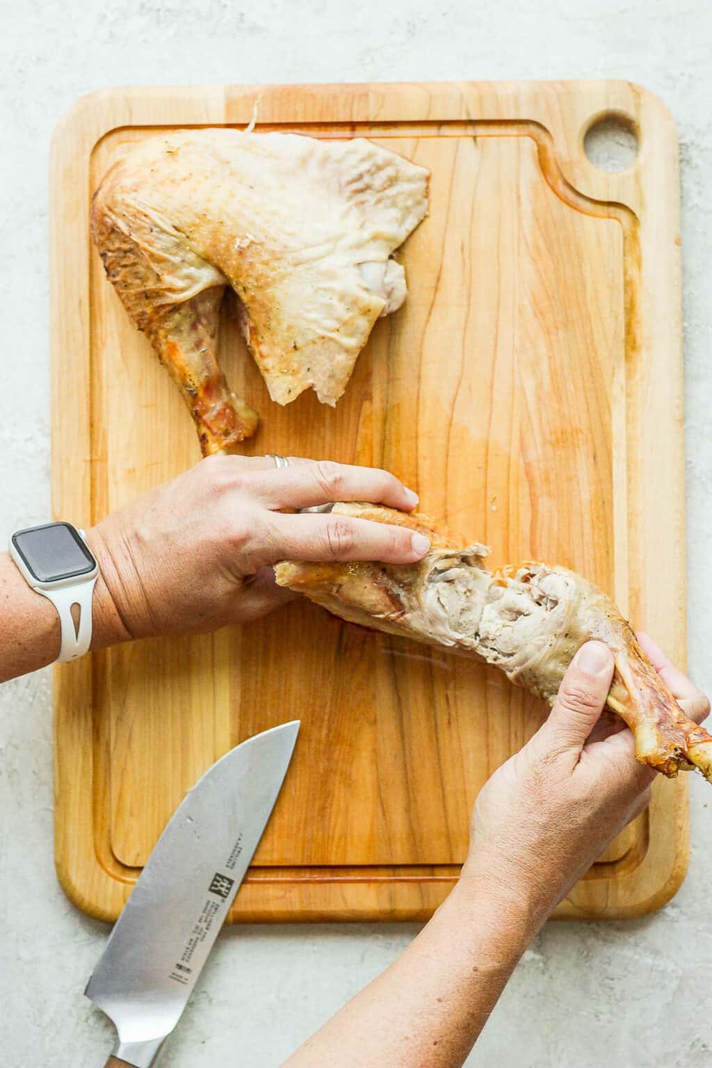 How to Carve a Turkey - The Wooden Skillet