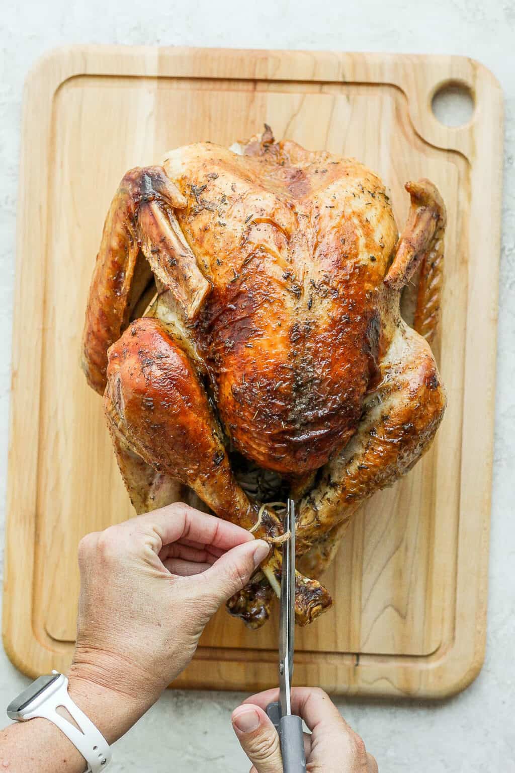 How to Carve a Turkey - The Wooden Skillet