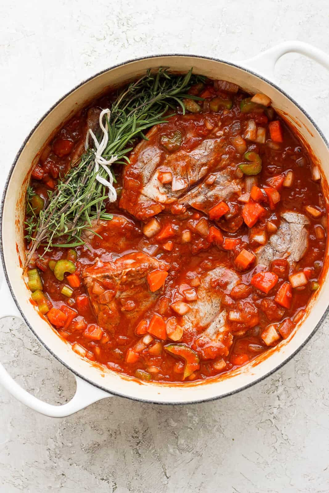 Braised Lamb Ragu + Pappardelle - The Wooden Skillet