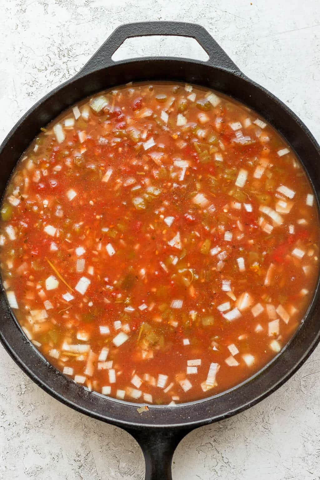 Salsa Rice - The Wooden Skillet