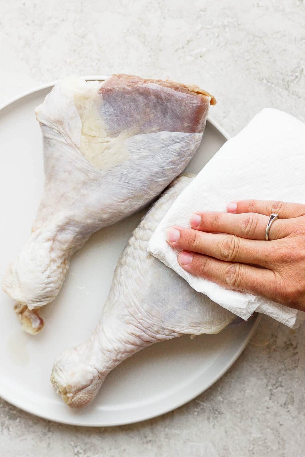 Juicy Smoked Turkey Legs + Brine - The Wooden Skillet