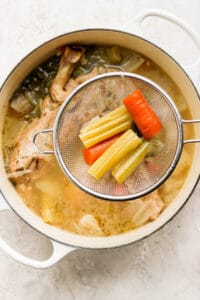 Homemade Turkey Broth - The Wooden Skillet