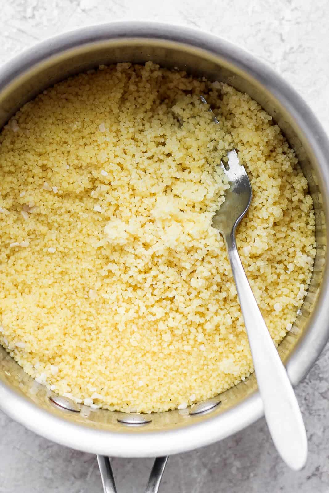Lemon Couscous - The Wooden Skillet