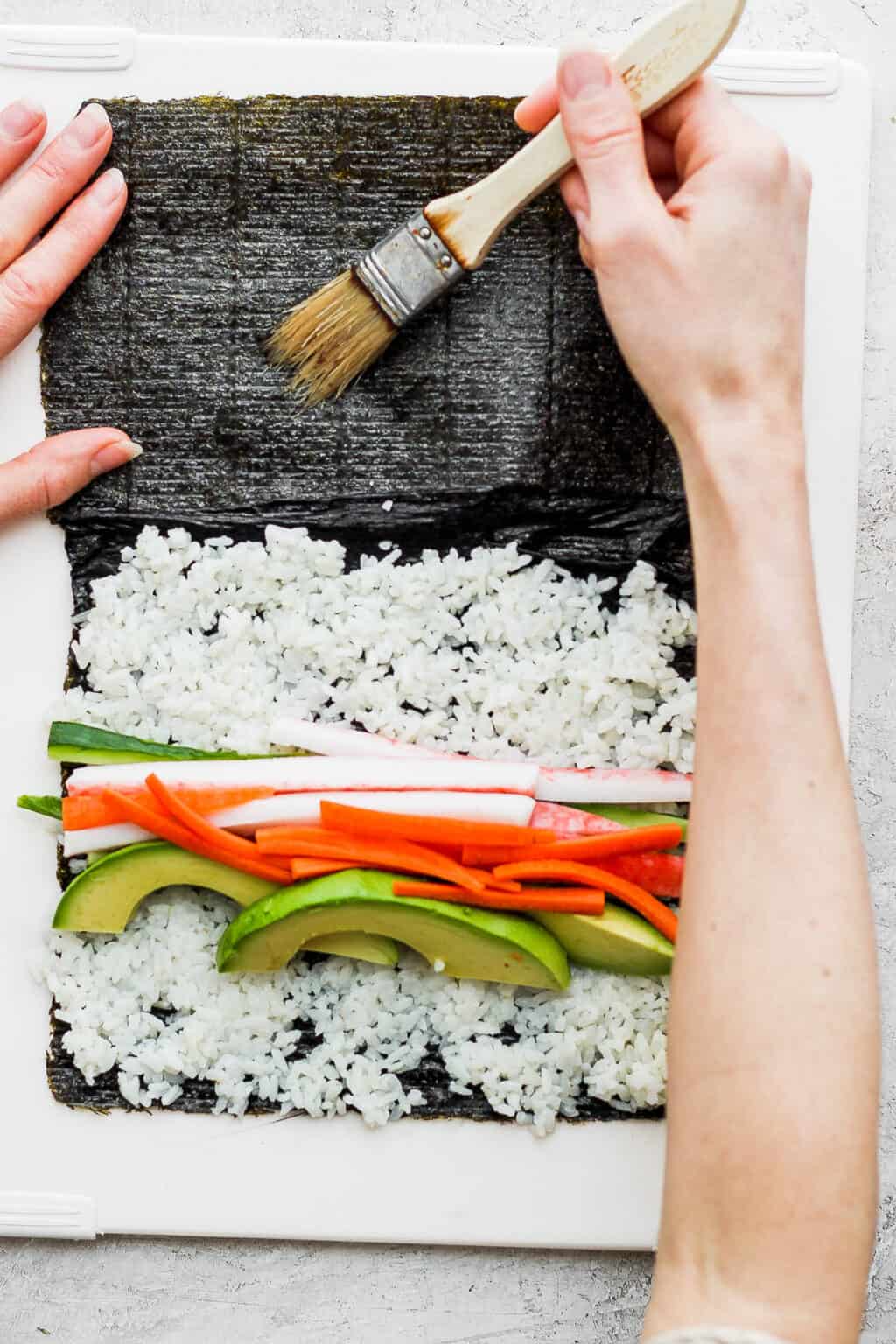 Sushi Burrito (3 ways) - The Wooden Skillet