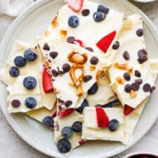 Frozen Yogurt Bark - The Wooden Skillet