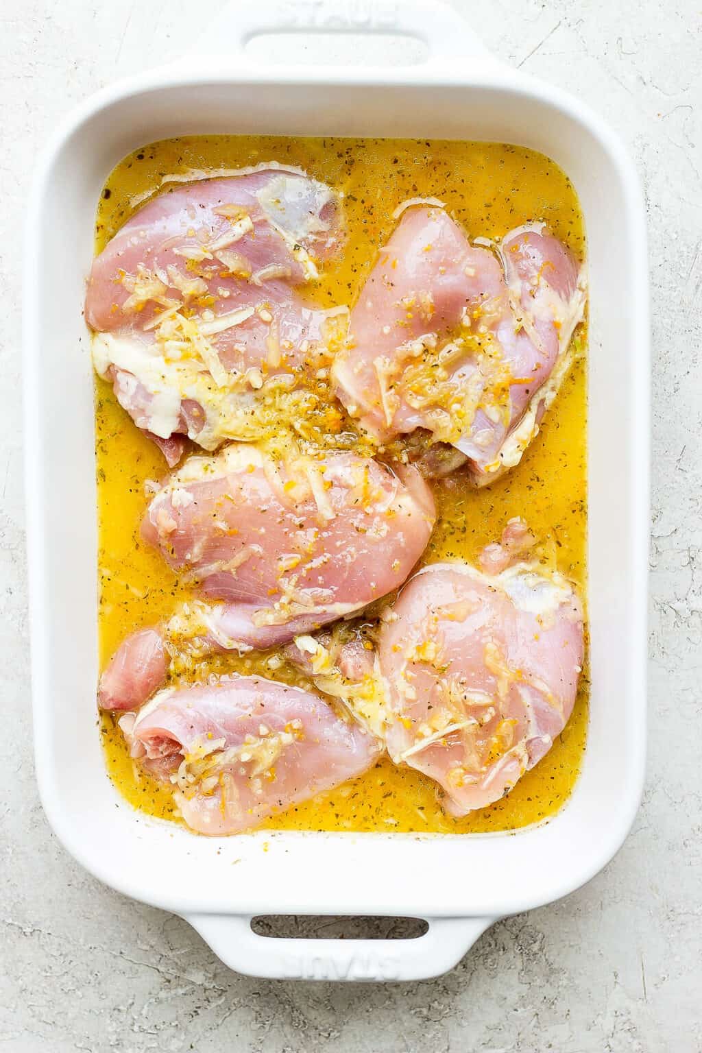 Grilled Mojo Chicken + Seasoned Black Beans - The Wooden Skillet