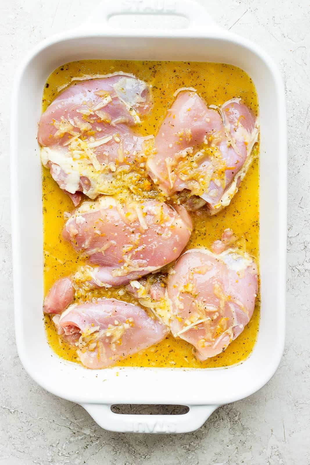 Grilled Mojo Chicken + Seasoned Black Beans - The Wooden Skillet