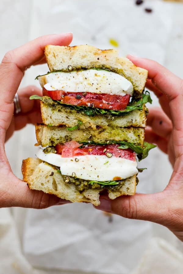 The Ultimate Caprese Sandwich - The Wooden Skillet