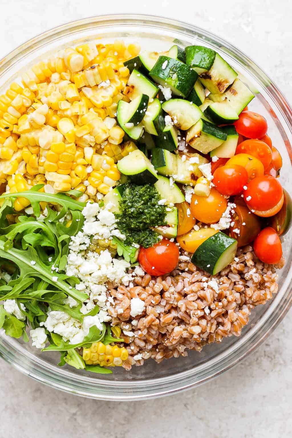 Summer Grain Salad - The Wooden Skillet