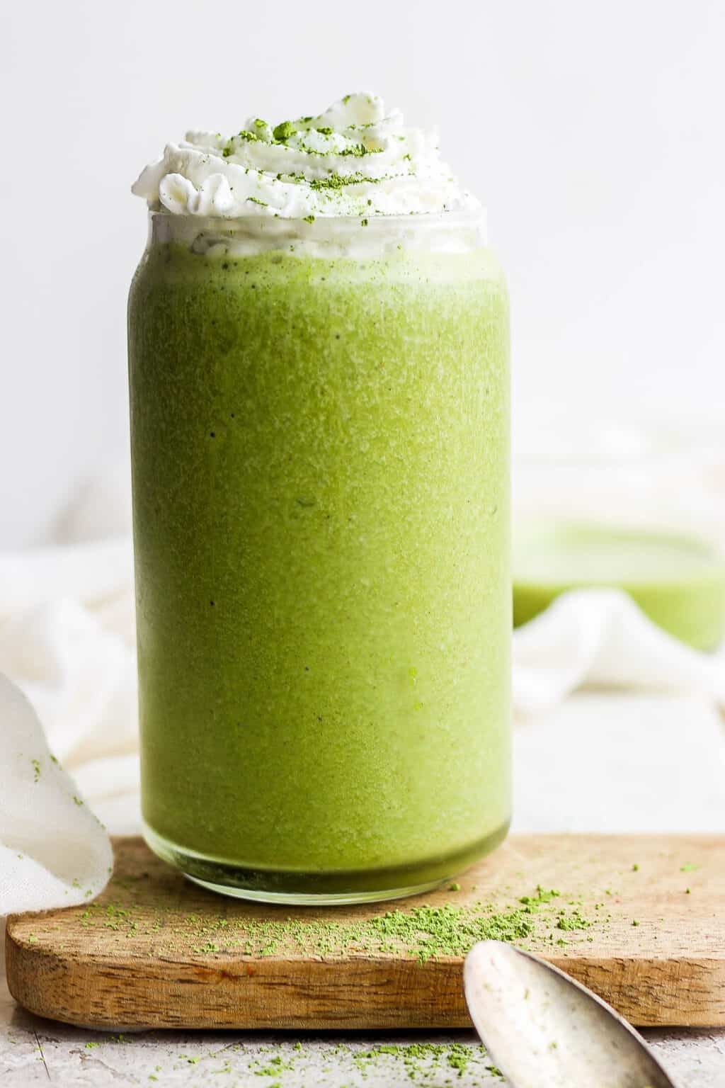 Matcha Smoothie - The Wooden Skillet