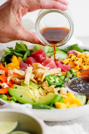 Poke Salad Recipe (Easy + Hawaiian-Inspired) - The Wooden Skillet