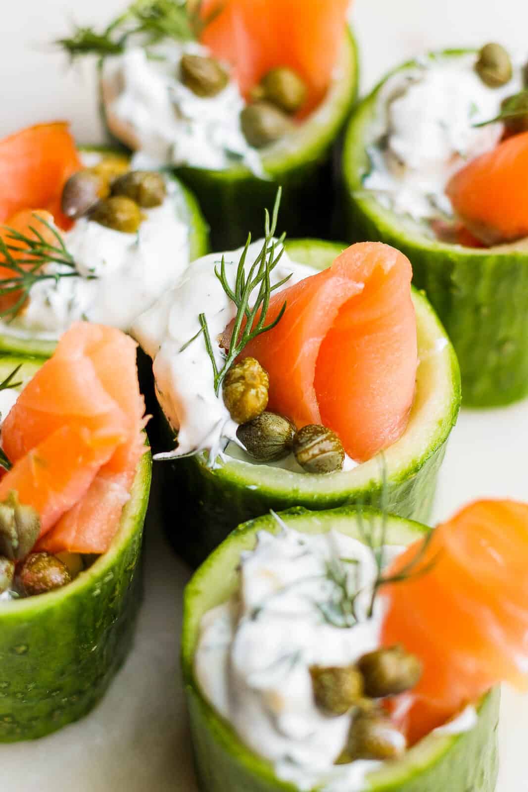 Smoked Salmon Appetizer - The Wooden Skillet