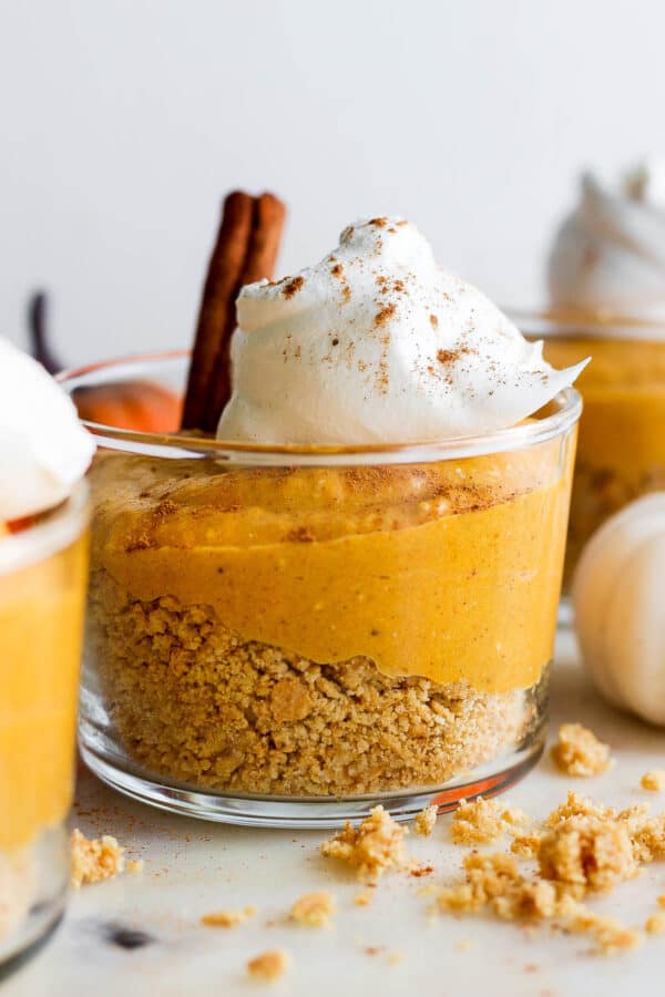 Pumpkin Pie in a Cup - The Wooden Skillet